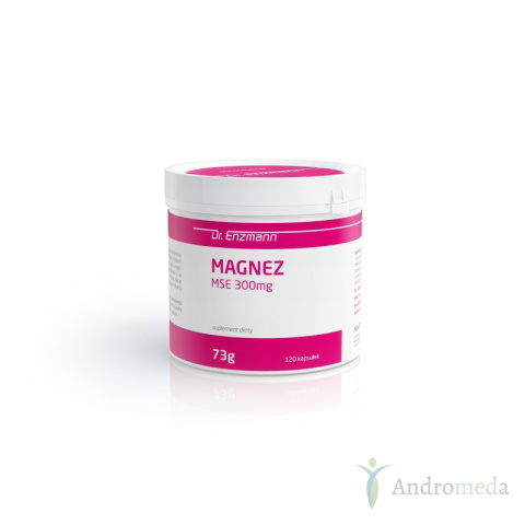 Magnez MSE 300mg 120 kaps - Bio sklep Andromeda